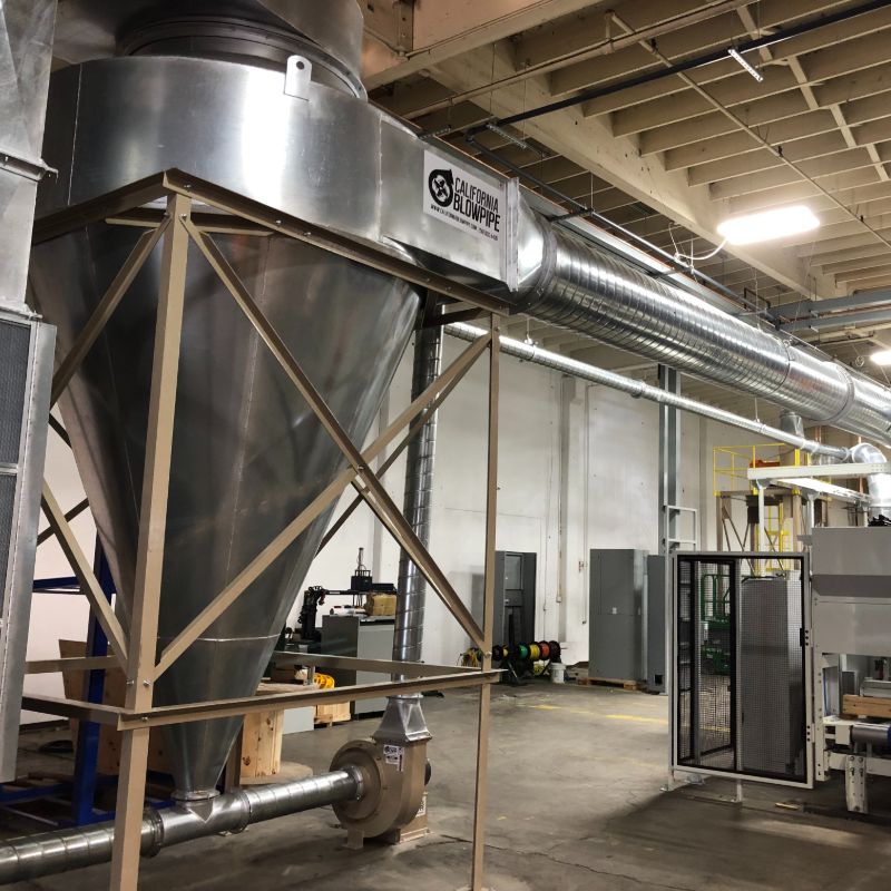 Vacuum Transfer Dust Systems – California Blow Pipe