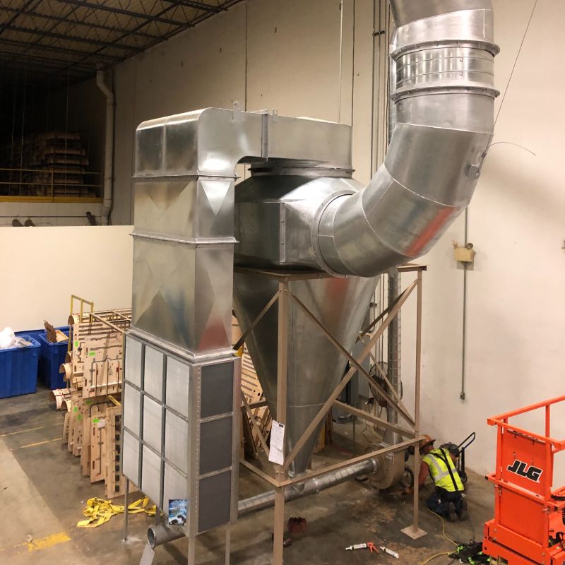 Vacuum Transfer Dust Systems – California Blow Pipe