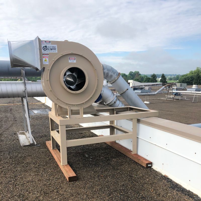 Heavy Duty Material Handling Blowers – California Blow Pipe